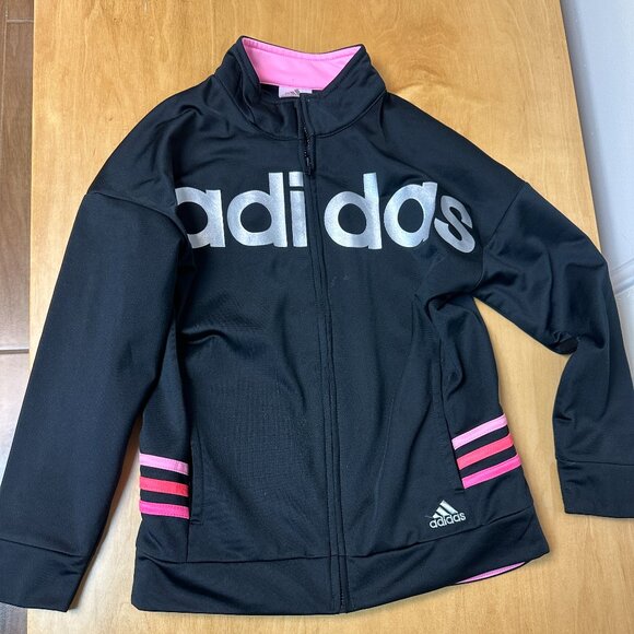 adidas | Jackets & Coats | Adidas Kids Girls Blackpink Track Suit ...
